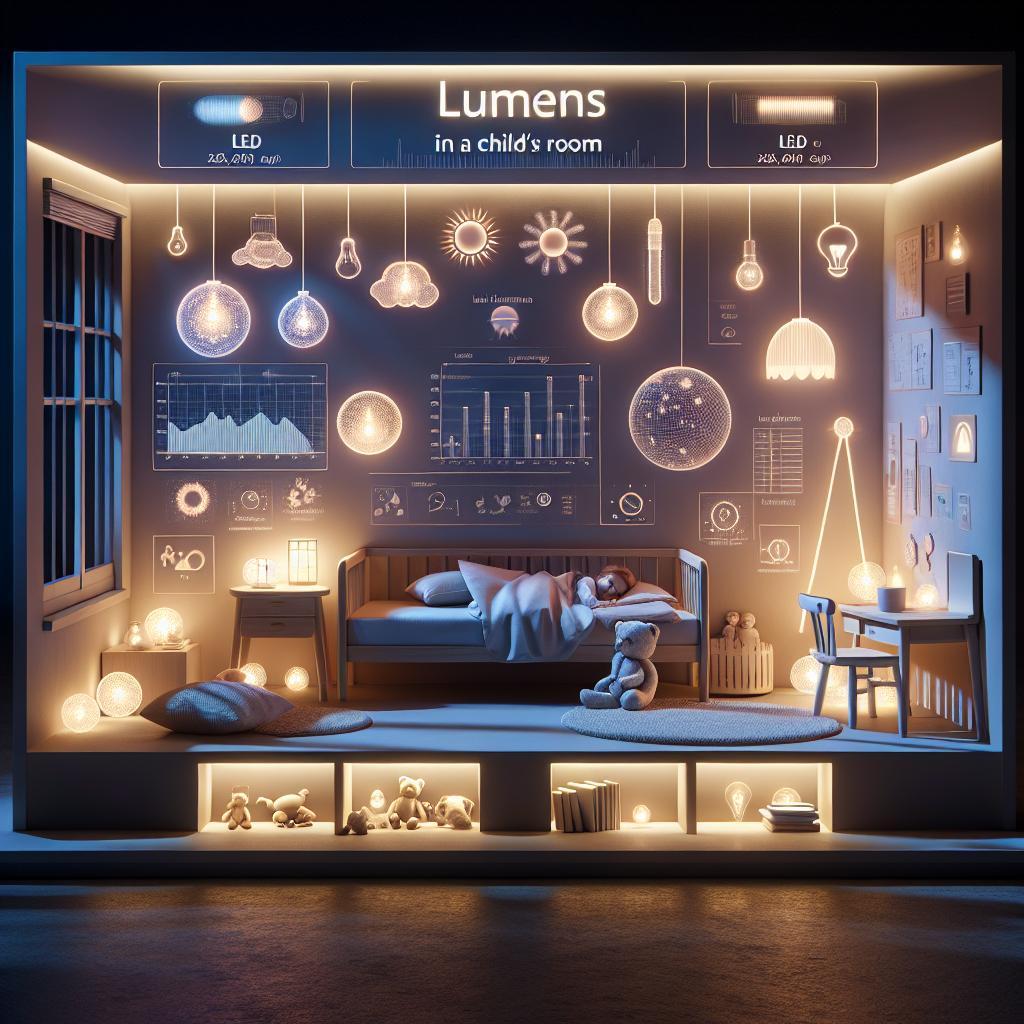 Kolik Lumenů Do Dětského Pokoje: Lumeny V Dětském Pokoji: Tajemství ...